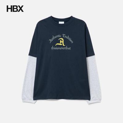 thisisneverthat® Layered Long Sleeves T-Shirt 长袖T恤男HBX