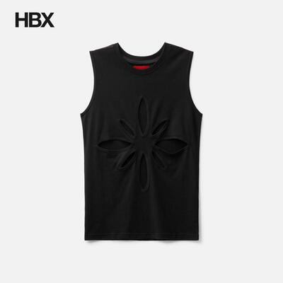 KUSIKOHC ORIGAMI CUTOUT TANK 背心男HBX