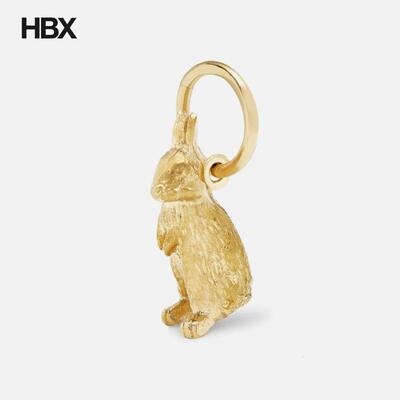 Bunney Small Standing Rabbit Charm 项链HBX