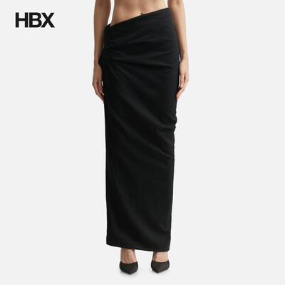 Entire Studios Wool Skirt Black 半身裙女HBX