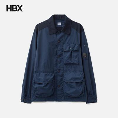 C.P. Company Flatt Nylon Mixed Button Lens Jacket 外套男HBX