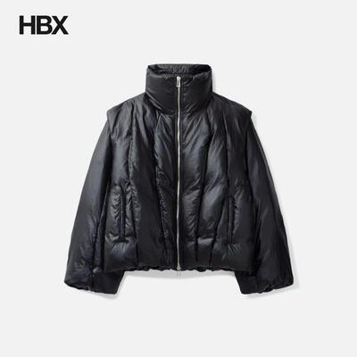 SONGZIO Asymmetric Cut Down Jumper 羽绒外套男HBX