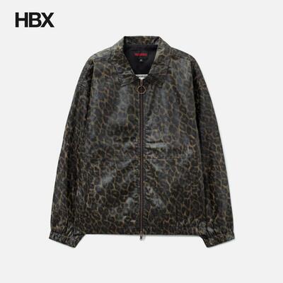 Pleasures Leopard Waxed Jacket 外套男HBX