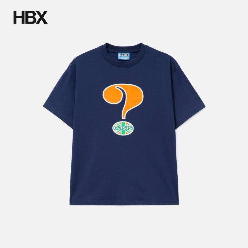 Pleasures X Oasis Question Mark T-Shirt 短袖T恤男HBX