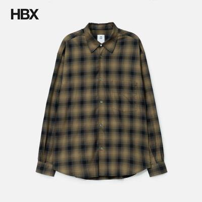 POLYTERU Loose Check Shirt 恤衫男HBX