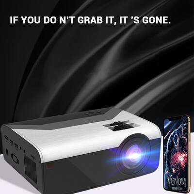Mini 4K Ultra High-definition Projector Home Mobile Phone Al