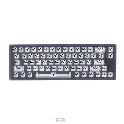 Keypro 66 key Custom Mechanical Keyboard Kit 65% 66 PCB CASE