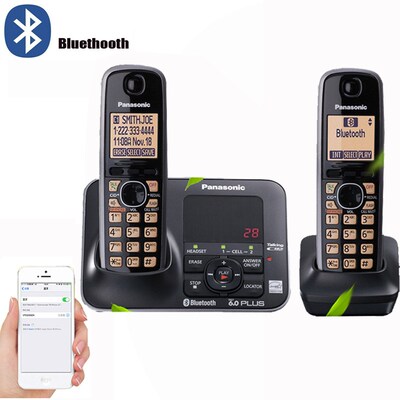 Bluethooth Fuction DECT 6.0 Digital Cordless Landline Teleph