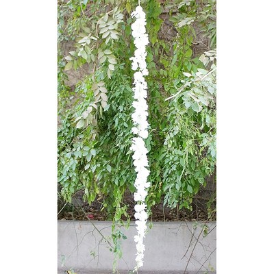 11PCS Artificial Flower Wisteria vine 120cm Single Silk140 F