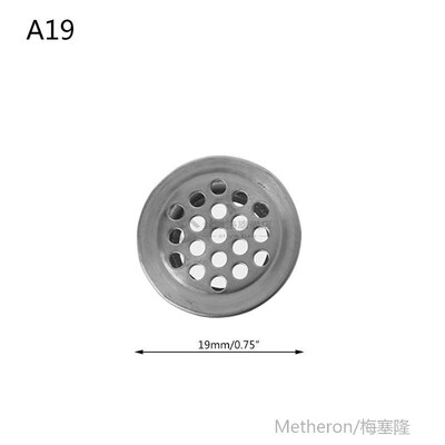 Stainless Steel Air Vent Hole Ventilation Louver Round Shape