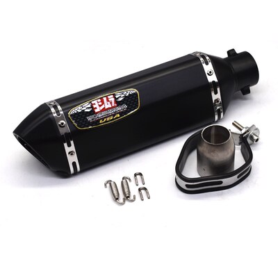 Motorcycle exhaust pipe muffler for yoshimura exhaust with e