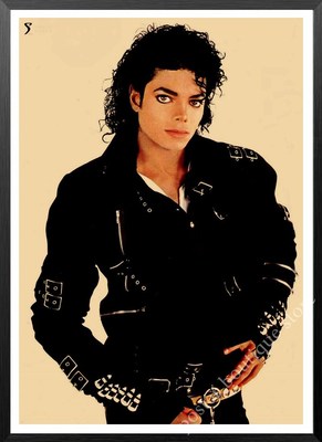 michael jackson poster ,wall decor,music poster,pop poster,m