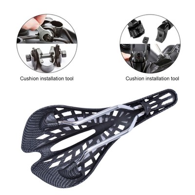 Inbuilt Saddle Suspension Bike Seat Cushion Comfortable Dura