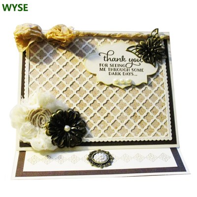 big 18cm Metal Cutting Dies 2020 Background Die Scrapbookin