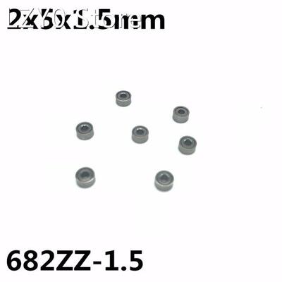 50Pcs 682ZZ-1.5 2x5x1.5 mm Deep groove ball bearing Miniatur