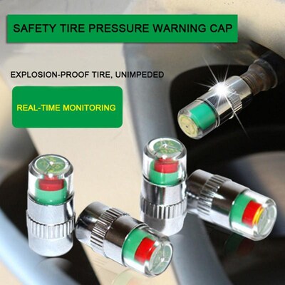 2.4 Bar Car Tire Pressure Monitor Valve Stem Cap Auto Senso