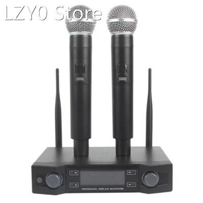 Handheld UHF Adjustable Frequency Wireless Microphone Handhe