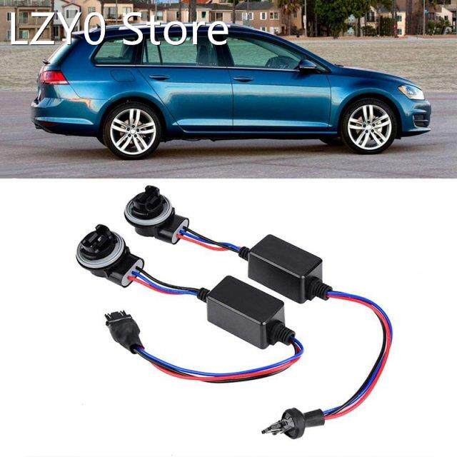 2PCS 3157 3157-B Car LED Headlight Decoder Resistor Harness_虎窝淘