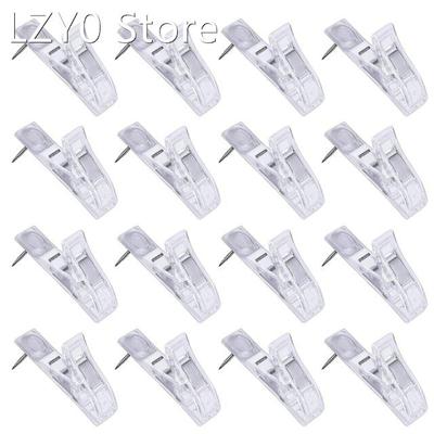 Set of 30pcs Multifunctional Clip-shaped Thumb Tacks for Cor