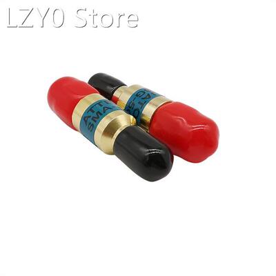 1Pcs Gold SMA-JK Attenuator SMA Male to SMA Female RF Coaxia