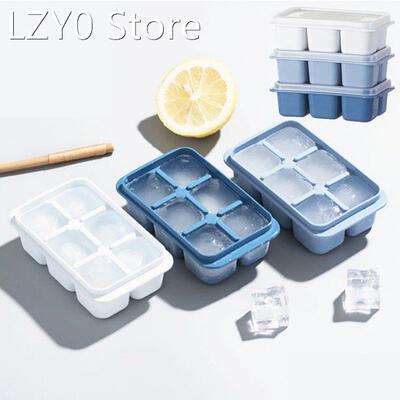 Ice Grid Food Grade PP Resin Ice Grid 6 Grid Square Ice Mold
