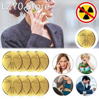 10pcs EMF Sticker Mobile Phone Anti Radiation Blocker Laptop