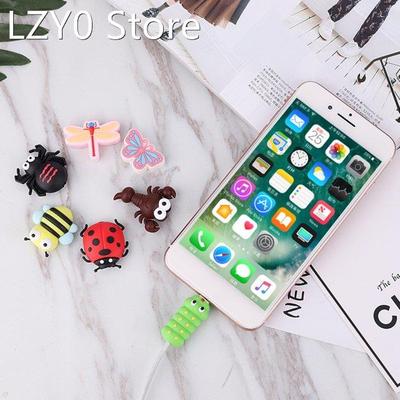 Animal USB Data Cable Cover Animal Bites Cord Wire Cable Win