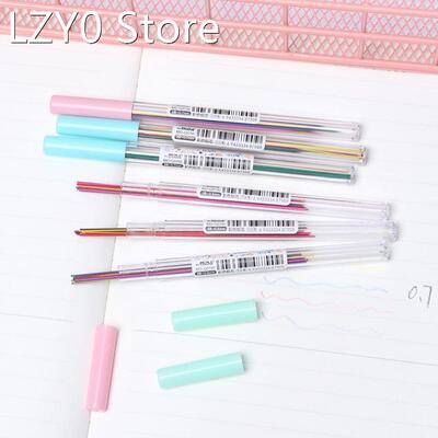 3 Tubes(15Pcs/Tube)0.5/0.7mm Colorful Pencil Refills Mechani