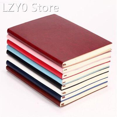 6 Color Random Soft Cover PU Leather Notebook Writing Journa