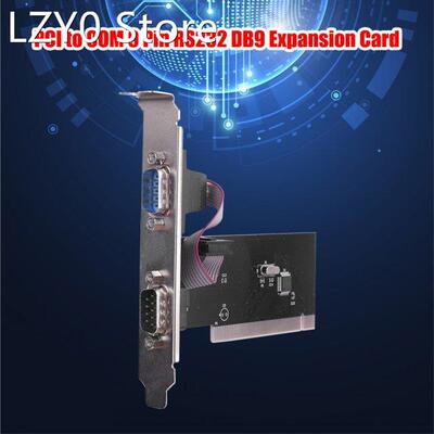 PCI Serial Ports COM 9 Pin Serial Series RS232 Card Adapter