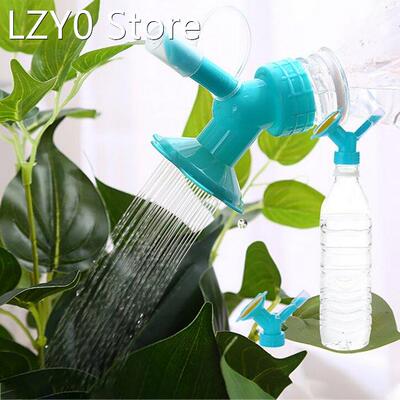 New 2In1 Plastic Sprinkler Nozzle For Flower Waterers Bottle