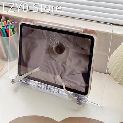Ins Korean Clear Acrylic Tablet Desktop Stand For iPad 11 12