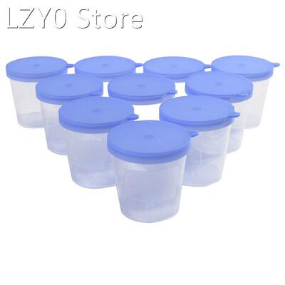 10 PCS Plastic Cup 40ML Urine Container Specimen Cup Sample