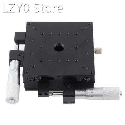 100*100*40mm XY Trimming Station Manual Displacement Platfor