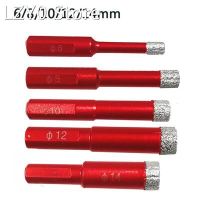 1 Piece Diamond Drills Tile Dry Drill Bit 6-14MM For Granite