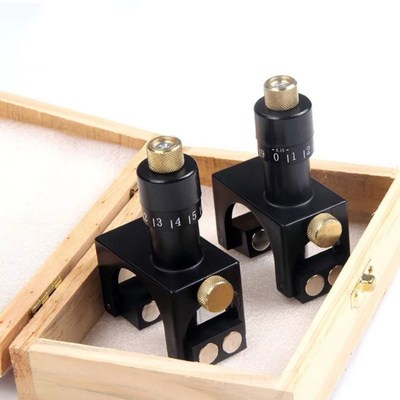 2pcs Woodworking table planing Adjustable Magnetic Planer kn