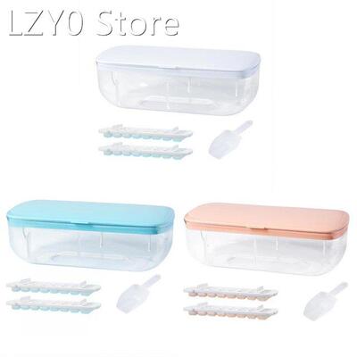 Silicone Ice Trays Ice Storage Container Set With Removable