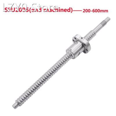 1SET End Machined SFU2005 Length 200-600mm Rolled Ball Screw