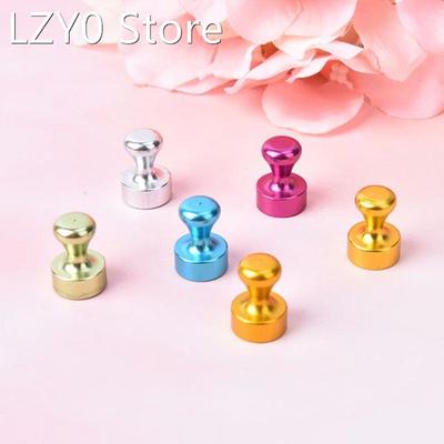 6pcs/Set Whiteboard Transparent Noticeboard Skittle Pin Magn