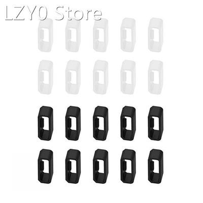10pcs Smart Watch Band Silicone Fastener Ring for Garmin Fen