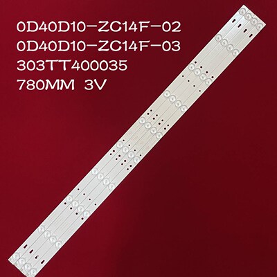 LED backlight strip for TCL L40F3302B 0D40D10 ZC14F 02 03 0