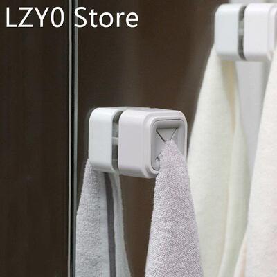 Kitchen Storage Hand Towel Racks Wash Cloth Clip Holder Dish