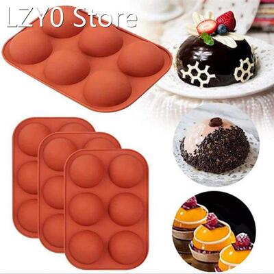 3D Ball Round Half Sphere Silicone Molds For DIY Baking Pudd