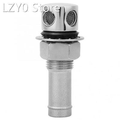 316 Stainless Steel Straight Fuel Breather Vent Filter Kit B