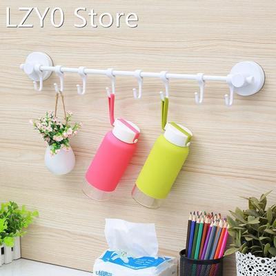 Double Sucker Cup Hook Rack Towel Rack Hanging Shelves Hook