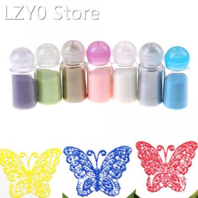 10ml DIY Metallic Paint Emboss Powder Shiny Colour Embossing