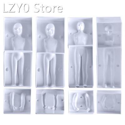 DIY Baking Molds Plastic Durable 3D People Shape Family Set
