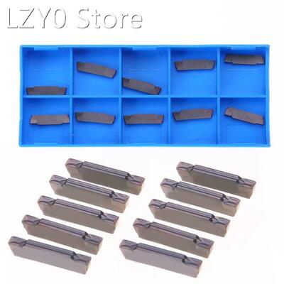 10Pcs MGMN200-G LDA Carbide Inserts Blades Grooving Cutting