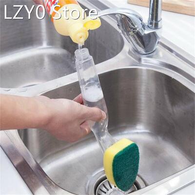Dish Washing Tool Cleaning Brush Soap Dispenser Handle Refil