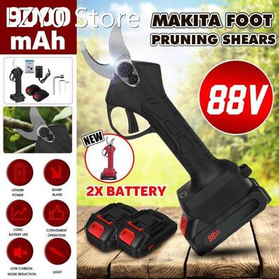 88V Electric Cordless Pruner Pruning Shear With 9000mAh Lith